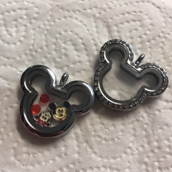 Disney | Jewelry | Disney Mickey Minnie Memory Locket New | Poshmark